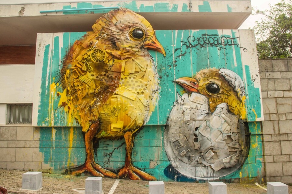 «Pintos», de Bordalo II - Arca de Darwin