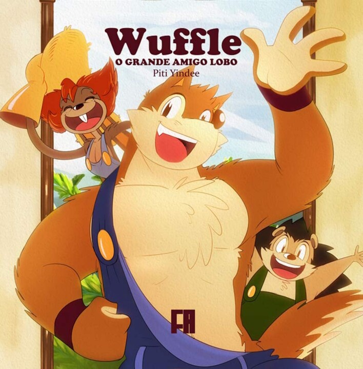 Novidade - "Wuffle - O Grande Amigo Lobo" de F A - Ministério dos Livros