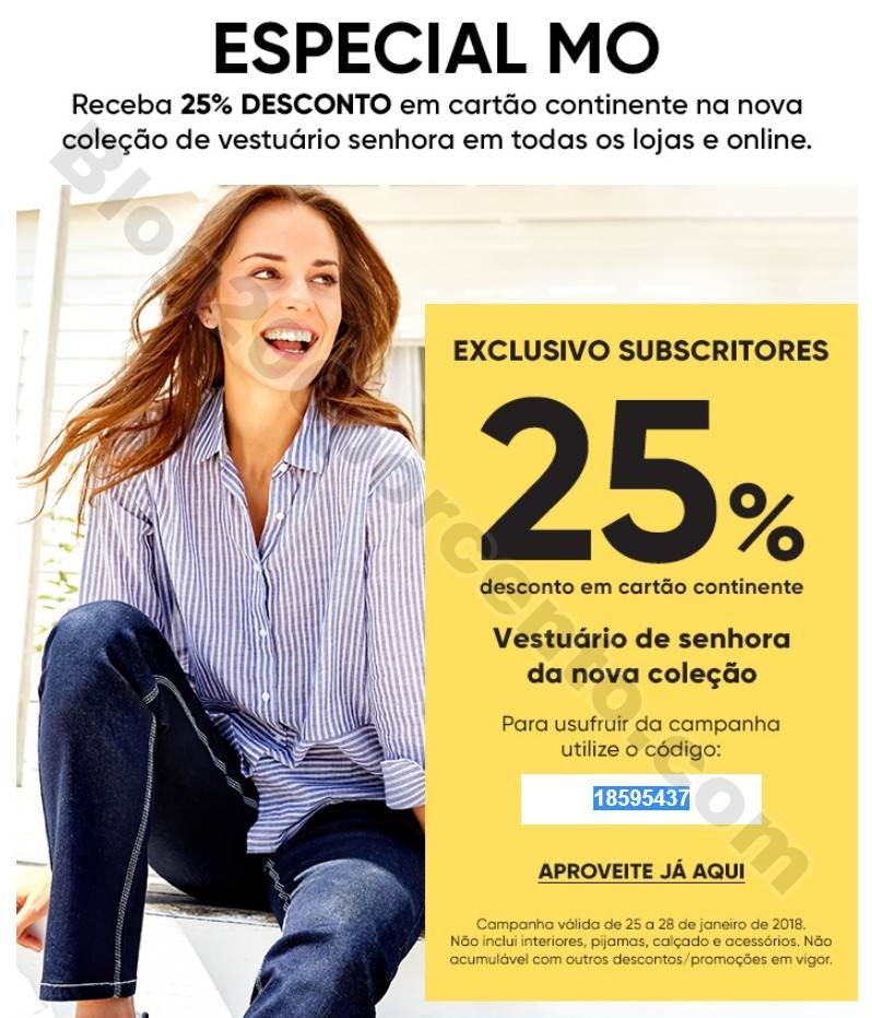 25% de desconto MODALFA promoções de 25 a 28 janeiro - Blog 200 – Todos ...