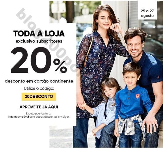 20% de desconto MODALFA Promoções de 25 a 27 agosto - Blog 200 – Todos ...