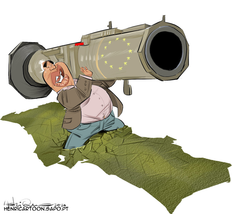 A Bazuka, Henricartoon. – Raposo Tavares